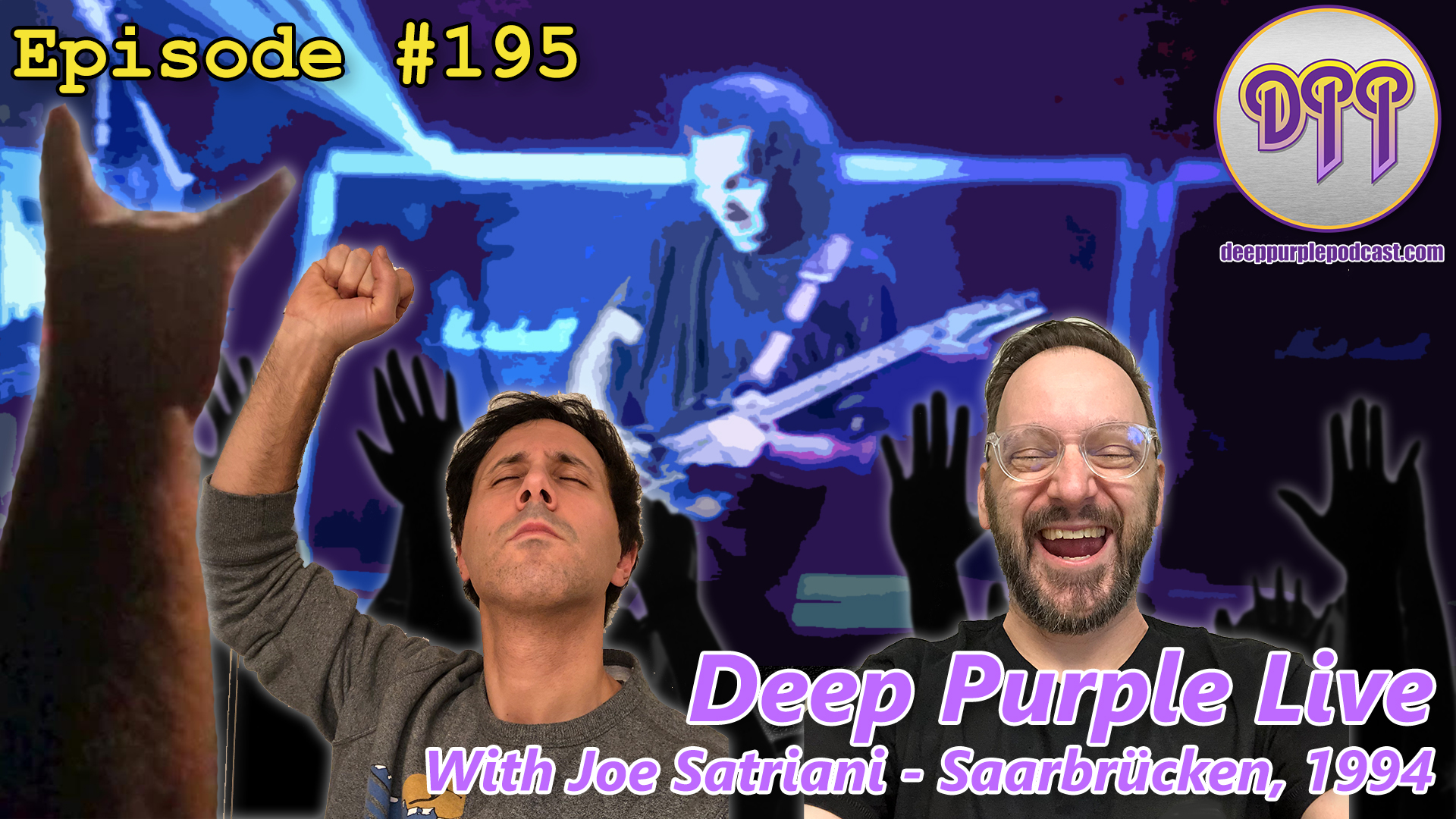 Episode 195 – Deep Purple – Live with Joe Satriani (Saarbrücken, 1994) – Part 1 - The Deep ...